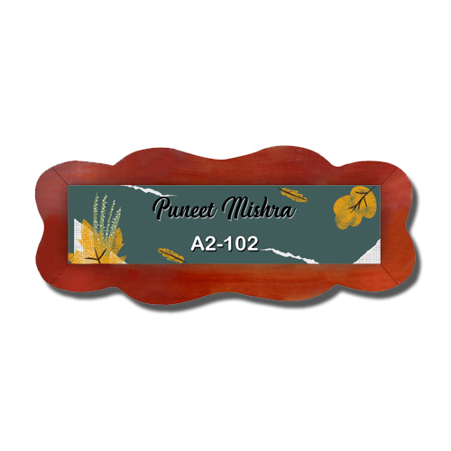 Autumn Design Door Name Plate Door Name Plates Online In India Autumn Design Door Name Plate Door Name Plates Online In India